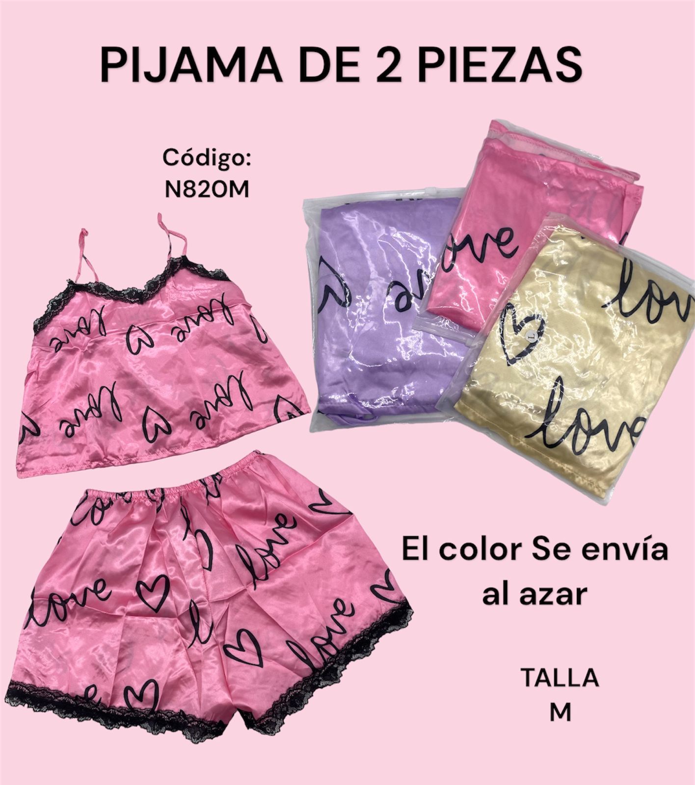 Pijama de 2 piezas | Nin Accesorios