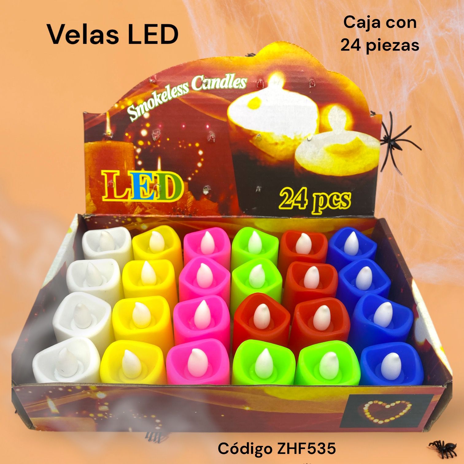 Velas LED de Colores | Nin Accesorios