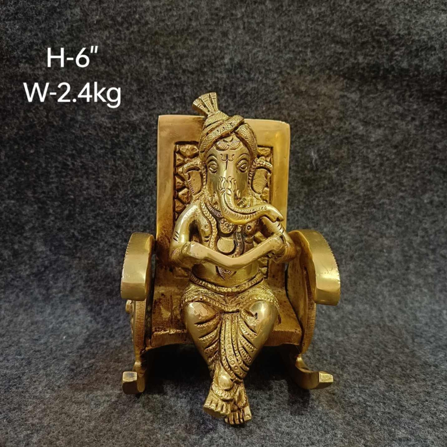 Brass Ganesha Idols | BABA N P SINGH ART INDUSTRIES