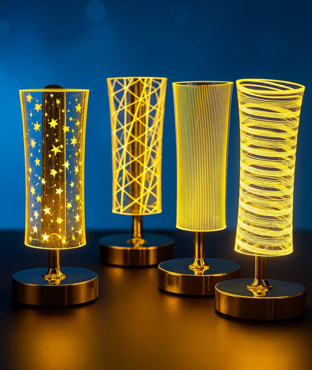 L-007 3 Mode Crystal lamp (Mix Design) | JAI AMBEY ( ESTIMATE BILL )