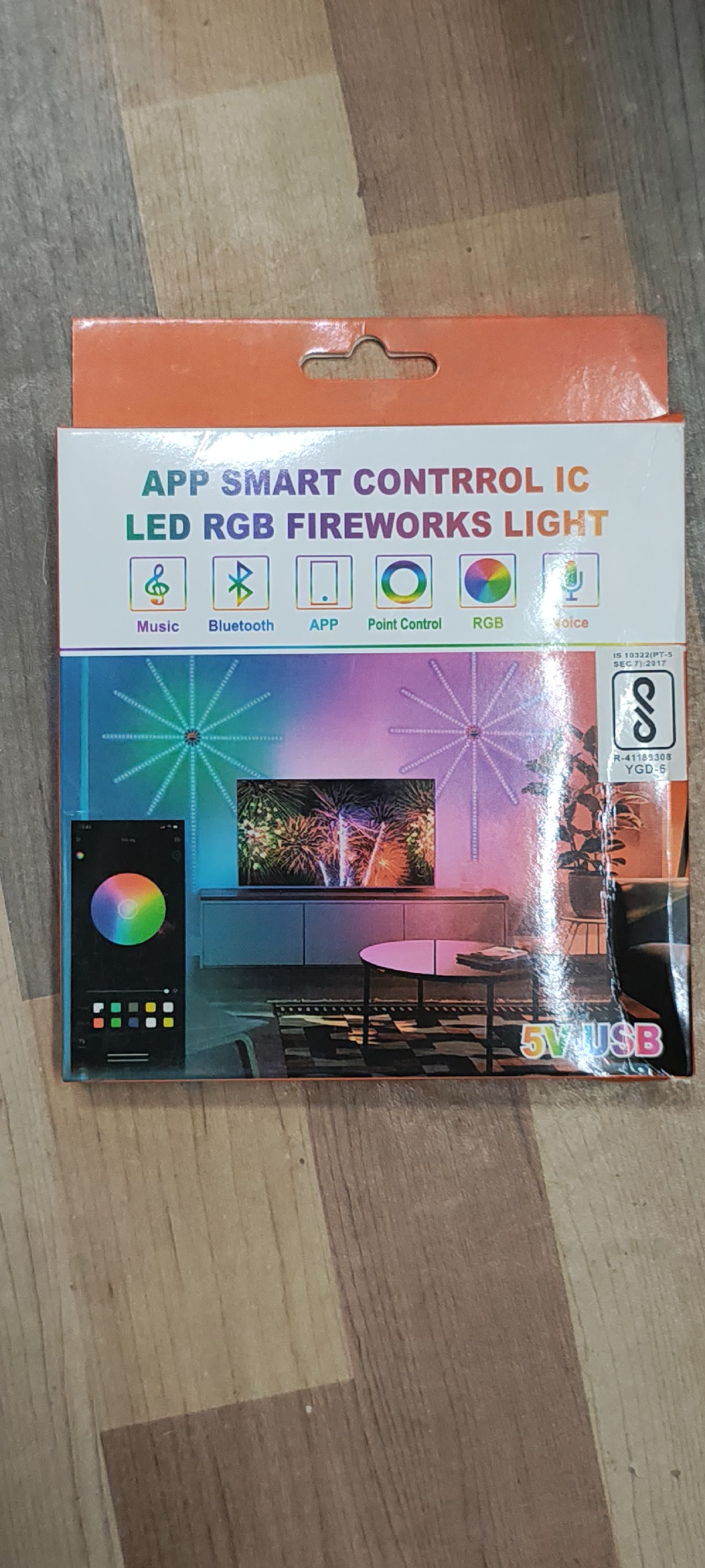 APP SMART CONTROL LED RGB FIREWORKS LIGHT | JAI AMBEY ( ESTIMATE BILL )
