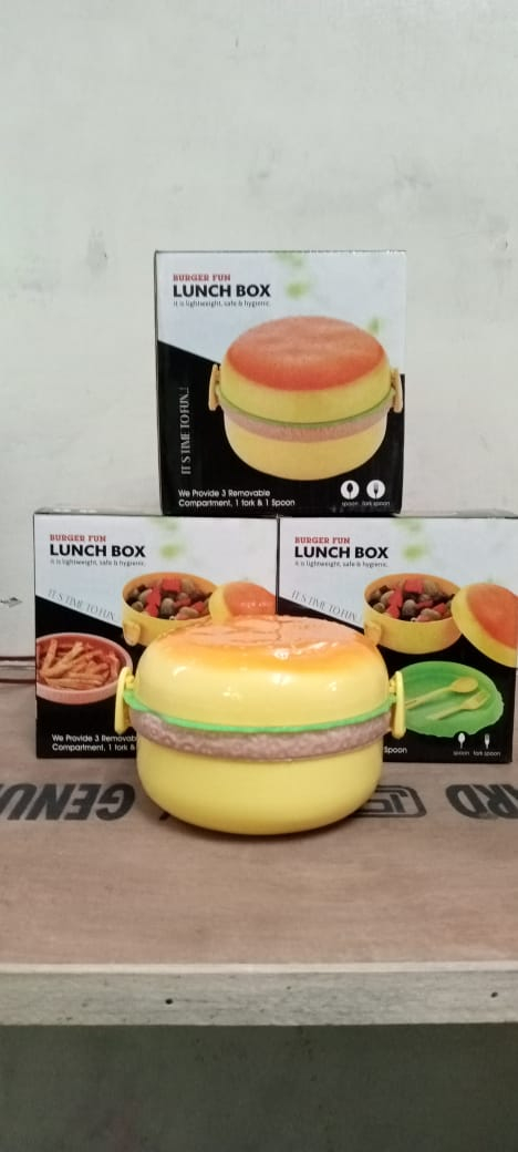 Burger Lunch Box | woniry