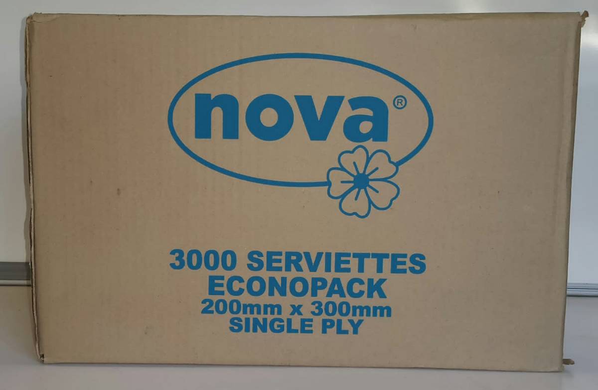 NOVA 3000 SERVIETTES 200 MM X 300 MM | OMNI CAPE Distributors