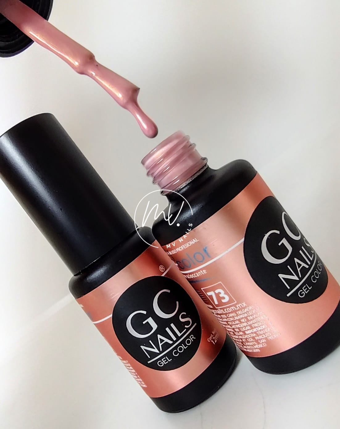 GEL GC COLOR #073 PIEL 12 ML. | MV NAILS DISTRIBUIDORA