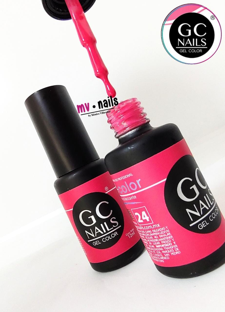 GEL GC COLOR #024 SANDIA 12 ML. | MV NAILS DISTRIBUIDORA