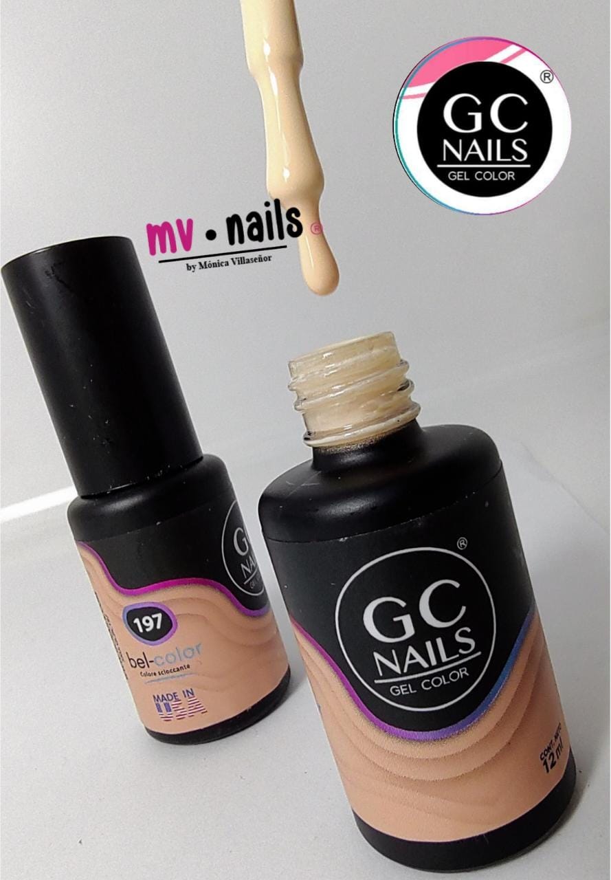 GEL GC COLOR #197 LINO 12 ML. | MV NAILS DISTRIBUIDORA
