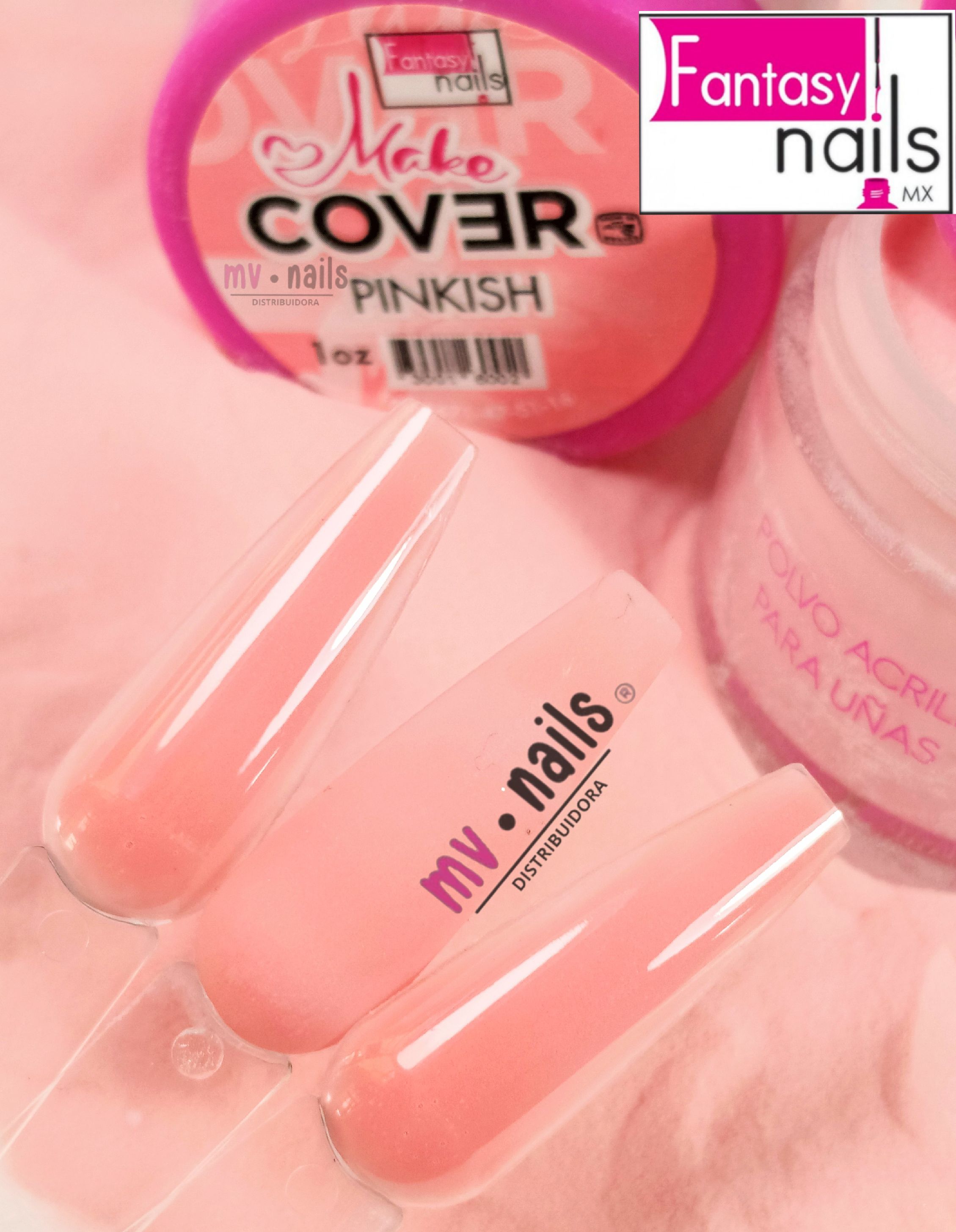 COVER FANTASY PINKISH 1 OZ. | MV NAILS DISTRIBUIDORA