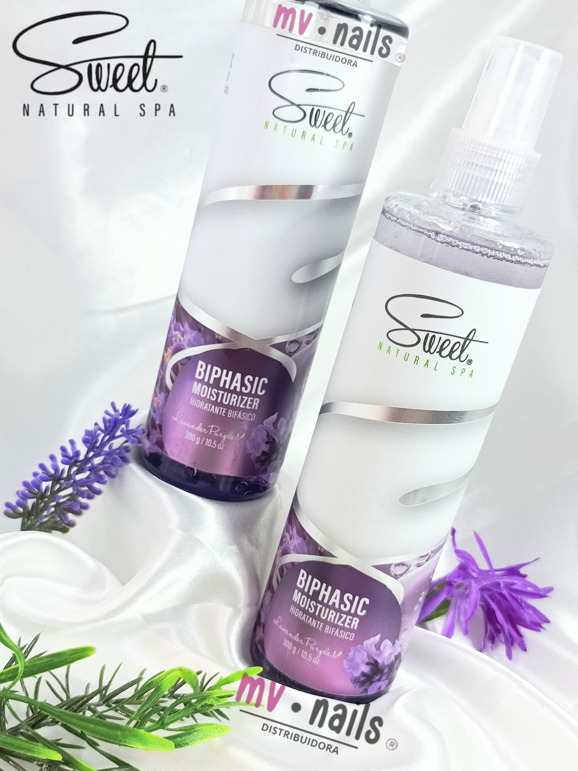 HIDRATANTE BIFASICO SWEET SPA LAVANDER PURPLE 300 ML. | MV NAILS ...