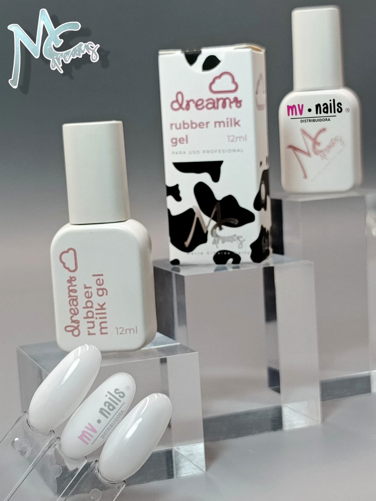 RUBBER DREAMS BY MC MILK 12 ML. | LMV NAILS DISTRIBUIDORA