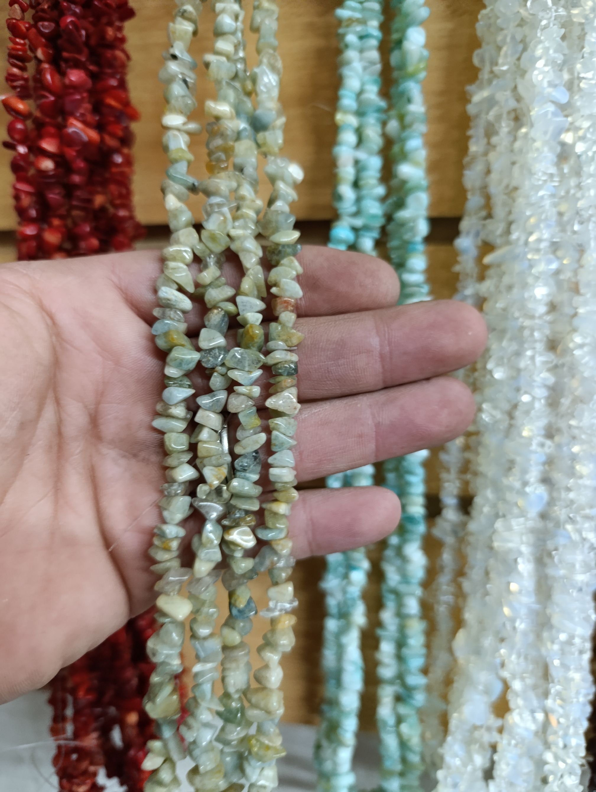 ESCALLA AGUAMARINA NATURAL | *Mercadodepiedras*. Compra mínima $40.000 ...