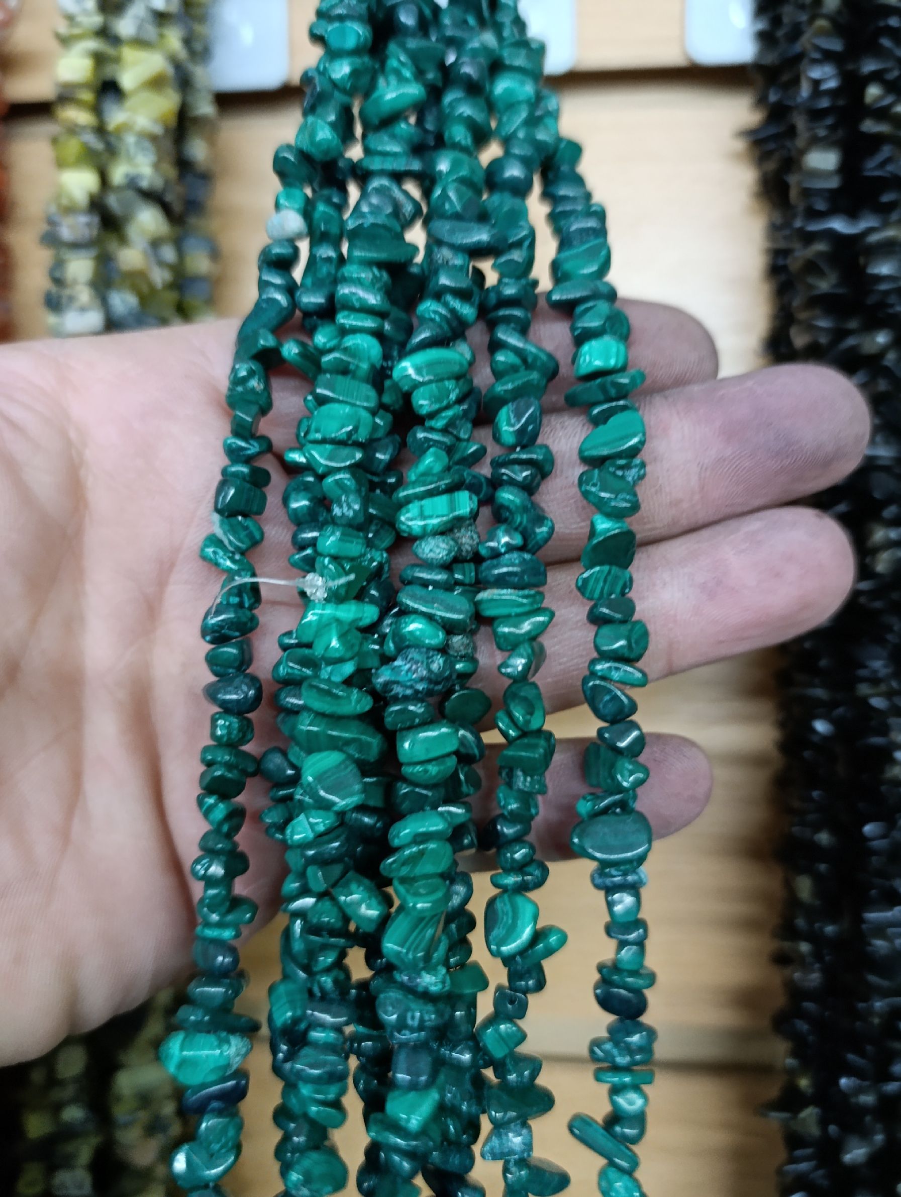 ESCALLA MALAQUITA NATURAL | *Mercadodepiedras*. Compra mínima $40.000 ...