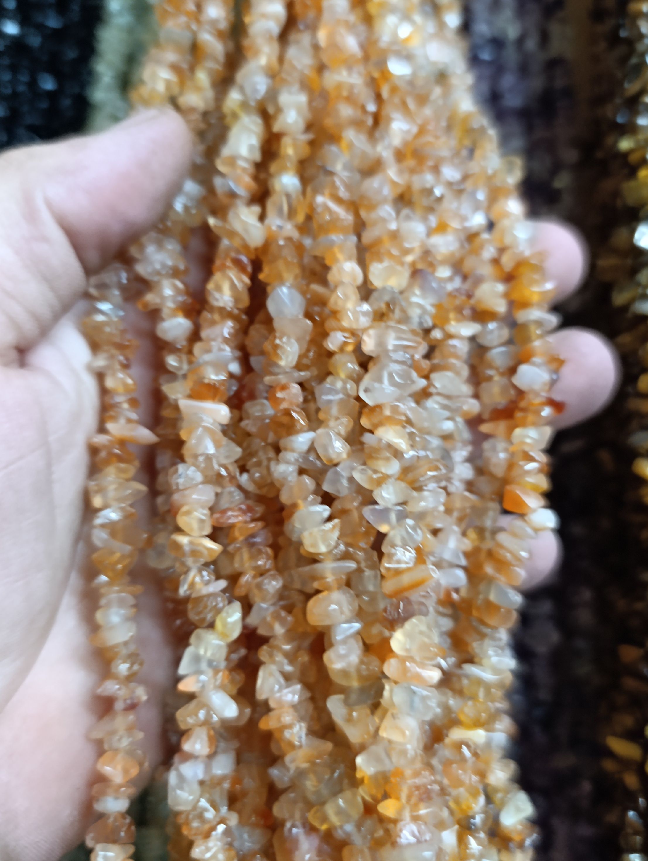 ESCALLA CORNALINA TEÑIDA | *Mercadodepiedras*. Compra mínima $40.000 ...