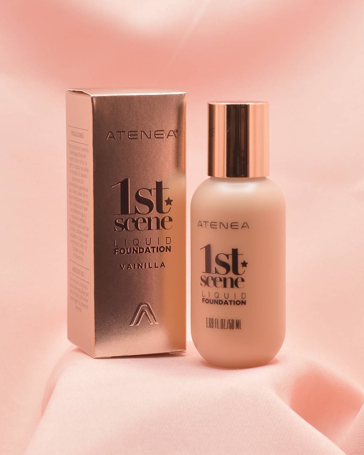 BASE DE ALTA COBERTURA ATENEA TONO VAINILLA | MAQUILLAJE