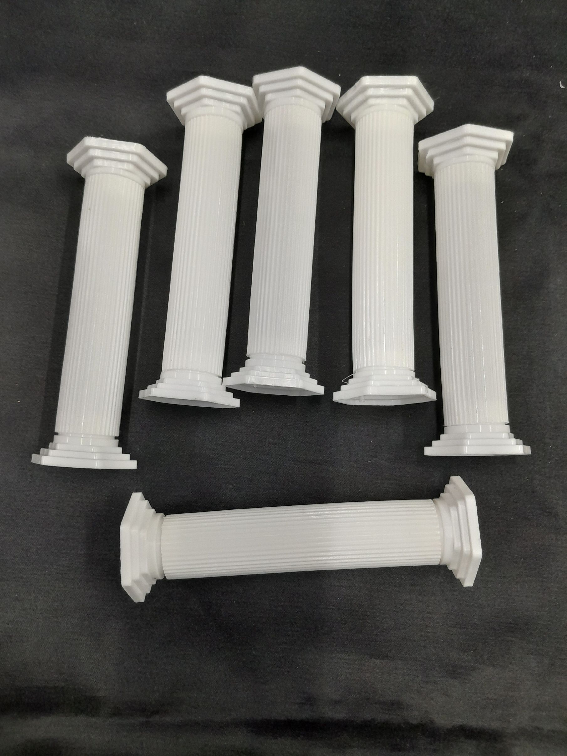 Plastic Pillars And Columns