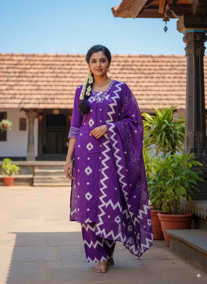 Jaipuri cotton kurtis sets combo offer | MICKI FASHION