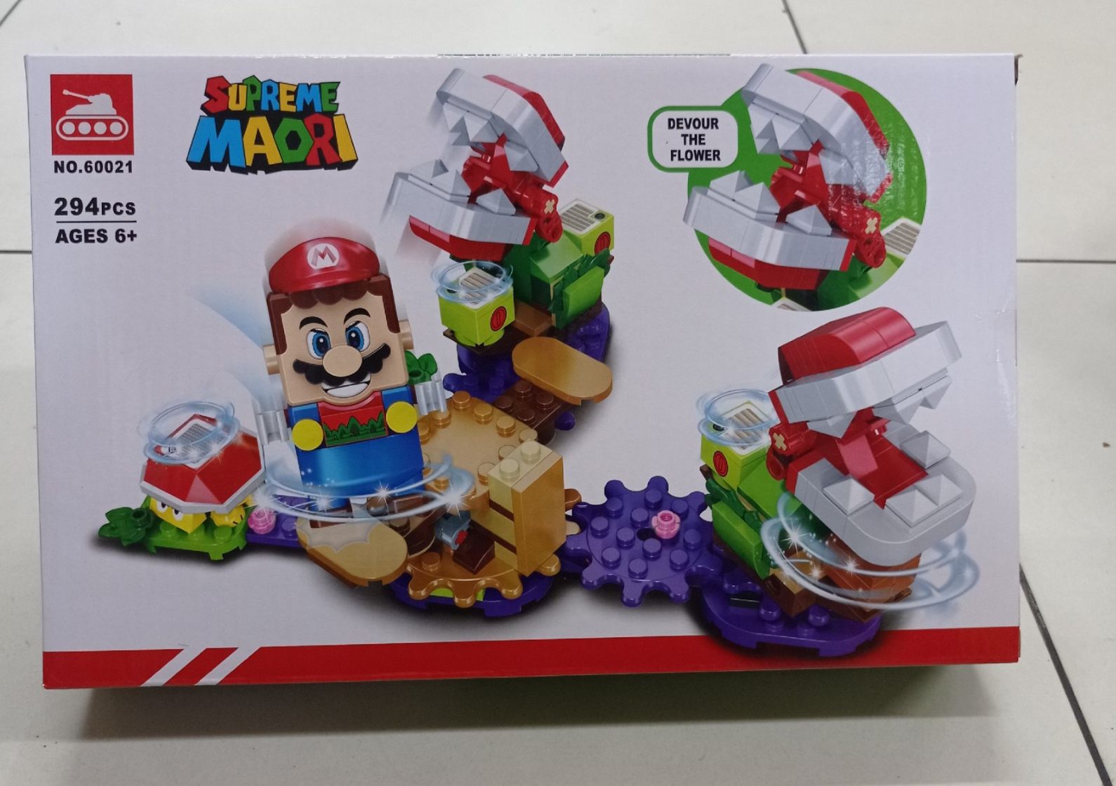 60021 ARMABLE MARIO 294 PCS | INVERSIONES MEL-YENS