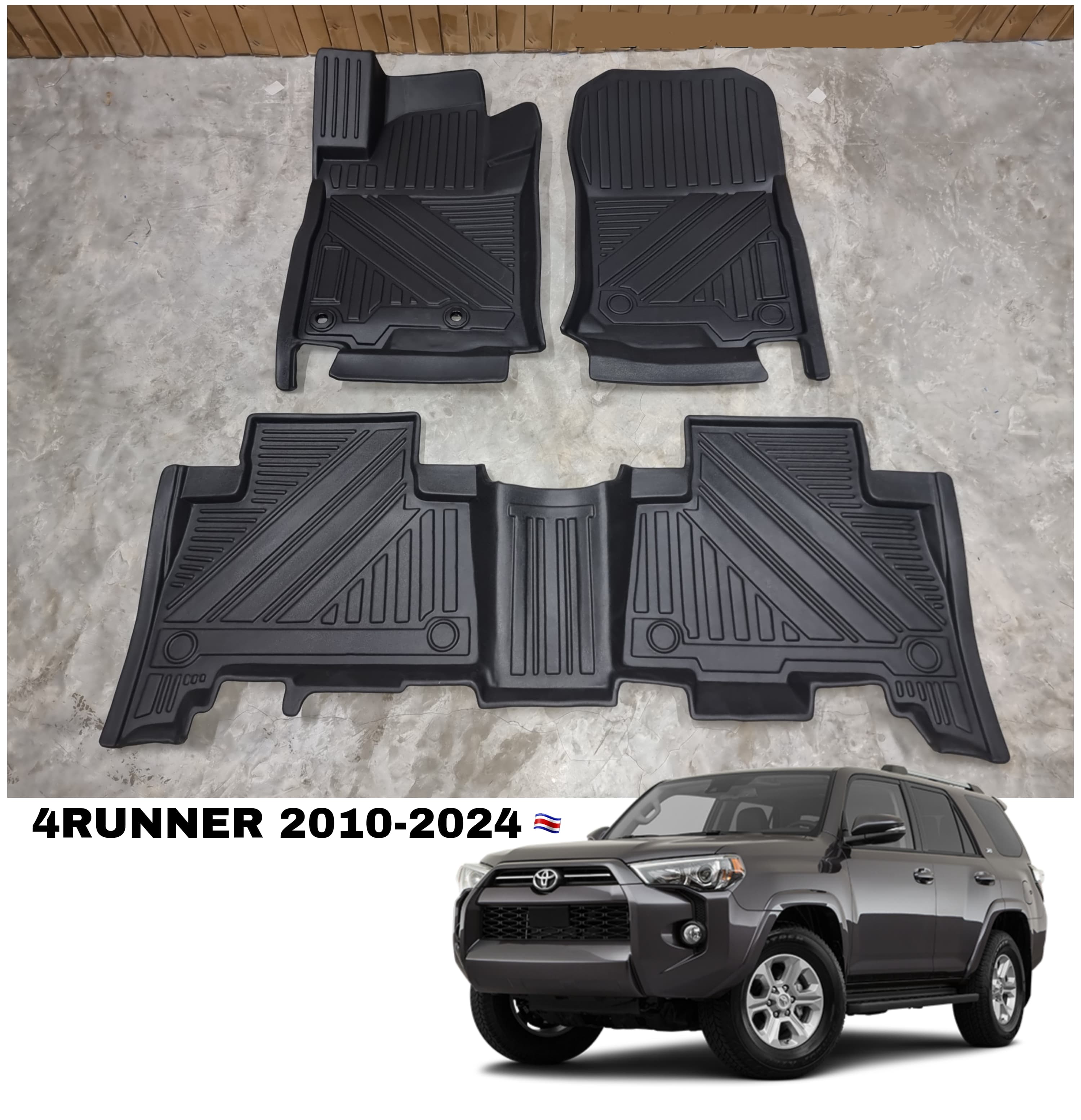 ALFOMBRAS 4RUNNER 2010-2024 | XCR ACCESORIOS