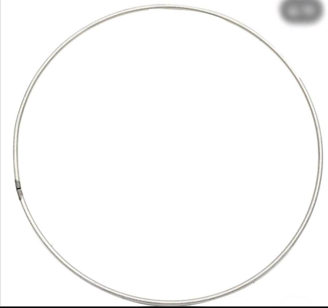 30cms. Aro metálico galvanizado 30cms | 4to Creciente