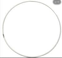 30cms. Aro metálico galvanizado 30cms | 4to Creciente