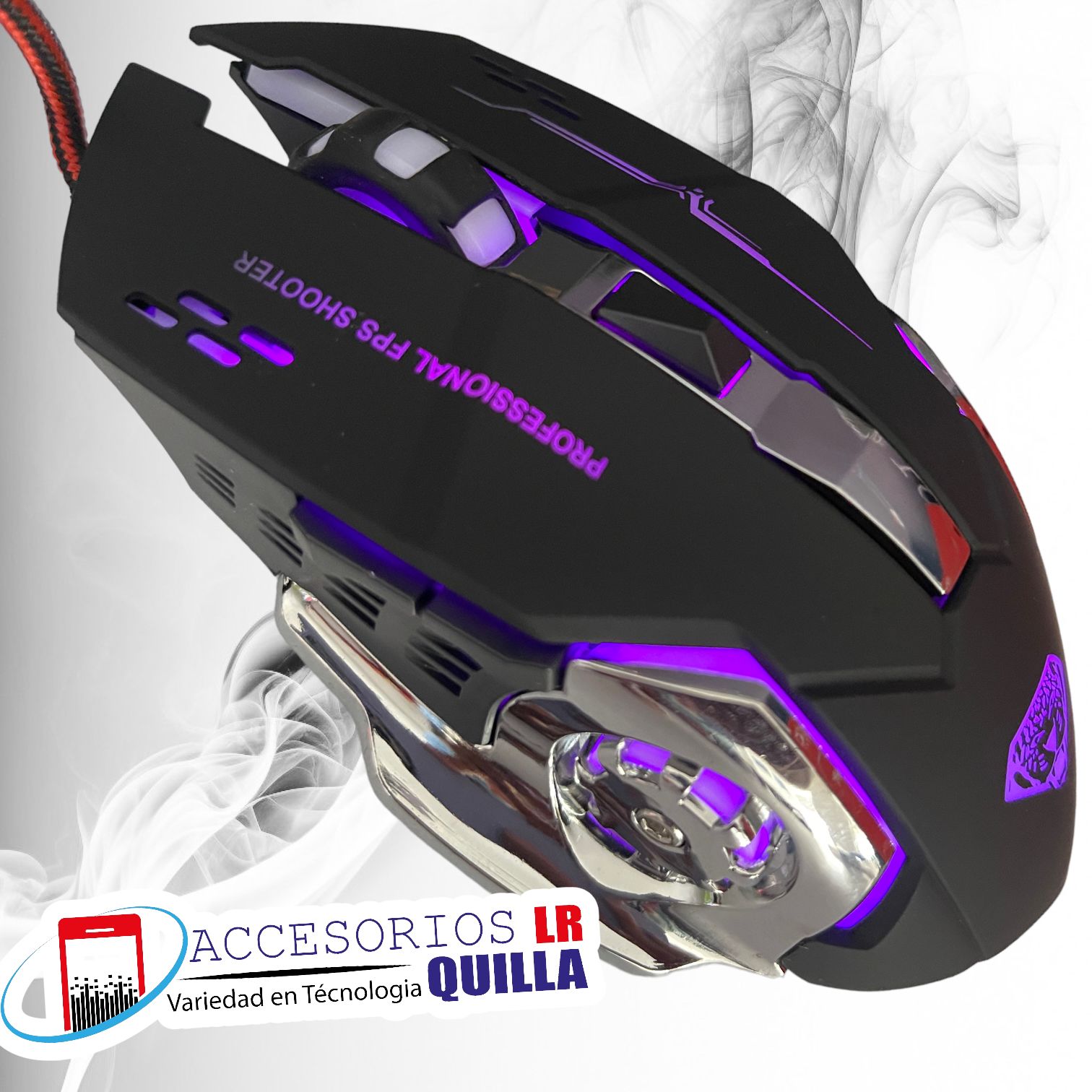 Mouse gamer alambrico 7 botones Divipard G502 | Accesorios LR quilla