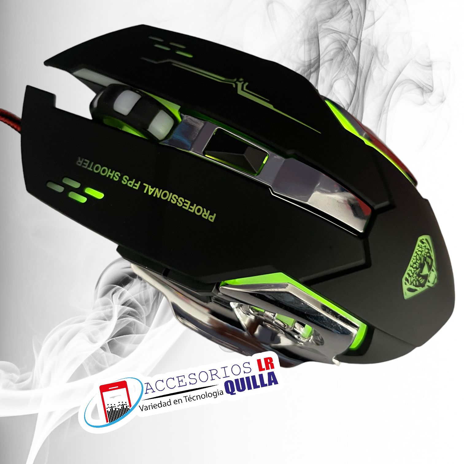 Mouse gamer alambrico 7 botones Divipard G502 | Accesorios LR quilla