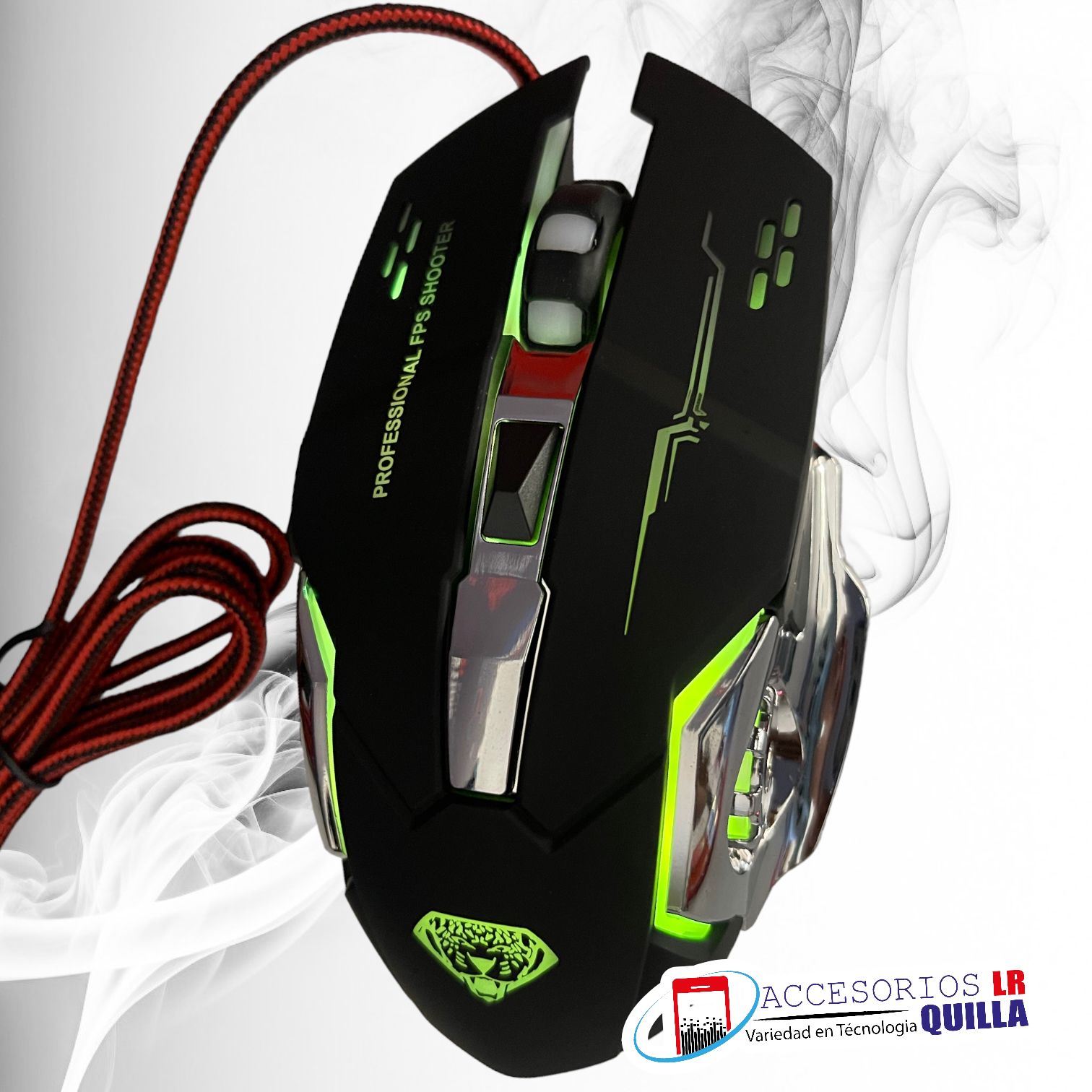 Mouse gamer alambrico 7 botones Divipard G502 | Accesorios LR quilla