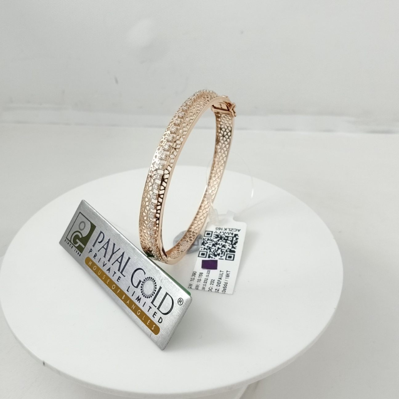 ROSE GOLD LADIES KADA | Payal Gold Mumbai