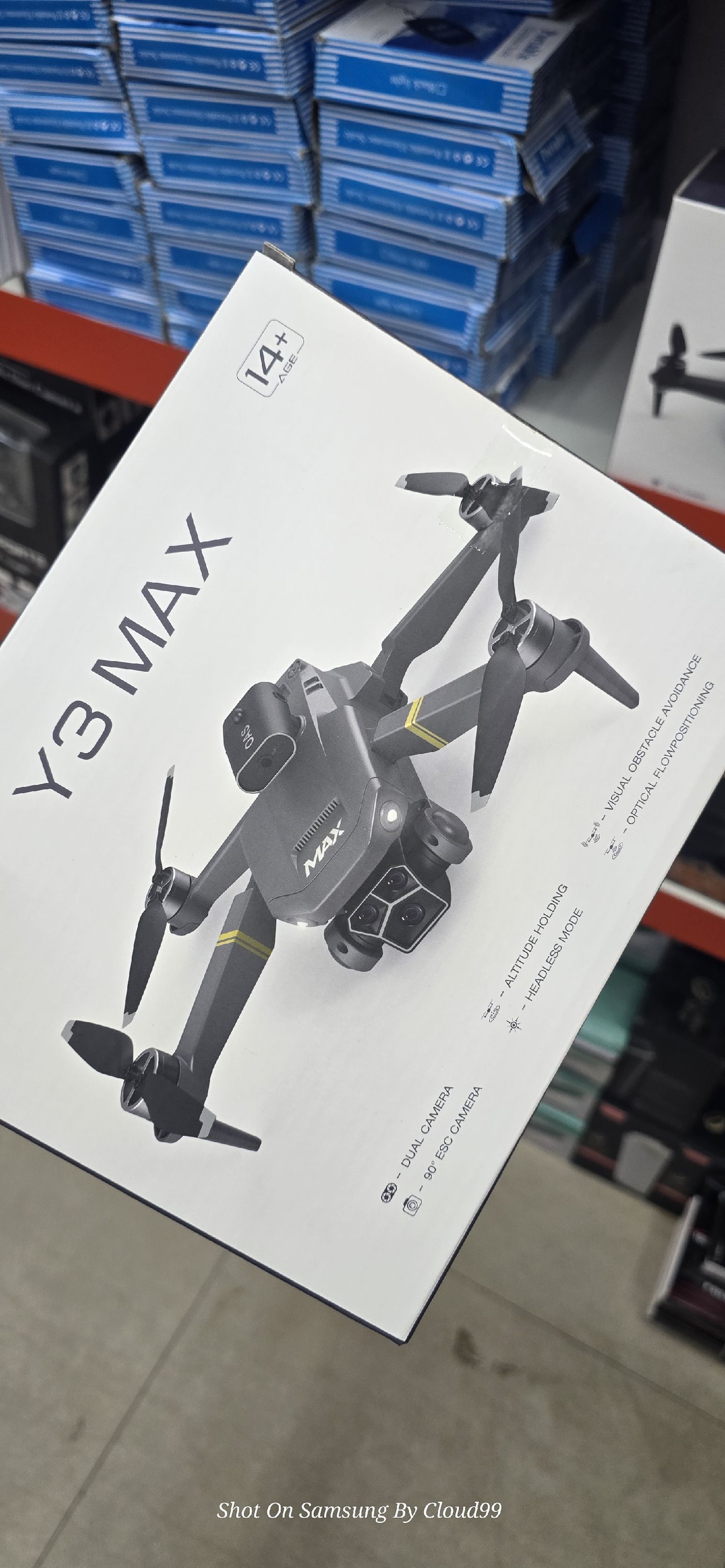 Y3 Max Brussless Drone | Cloud99 (India's Trusted Wholesaler)