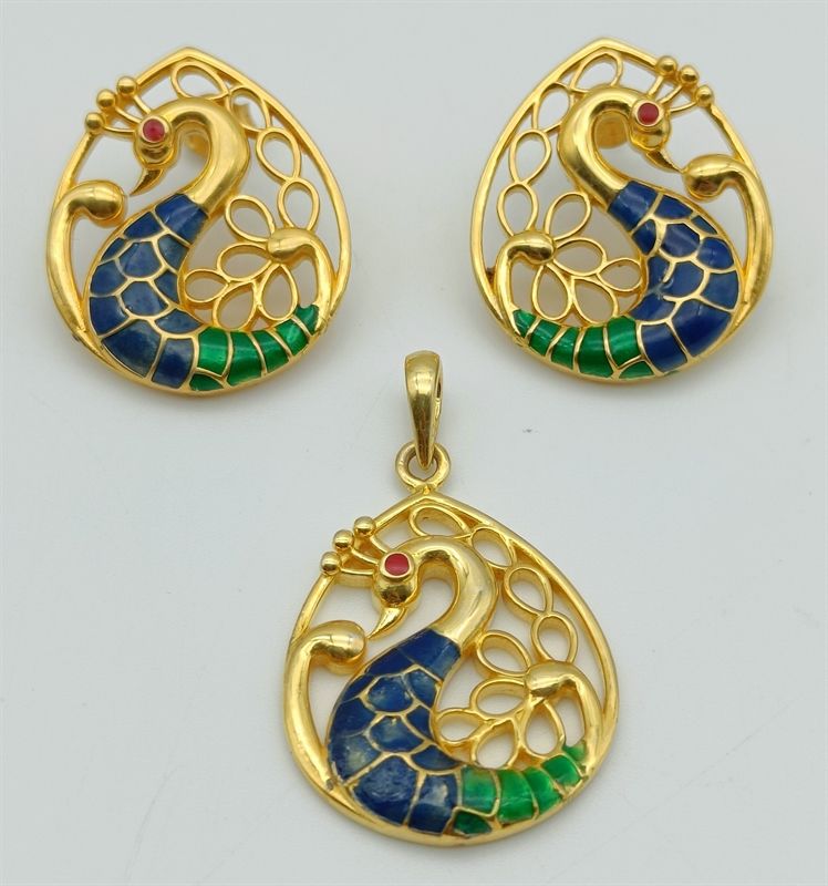 SIL PENDANT SET 925 | Ranishaa The Silver Shine