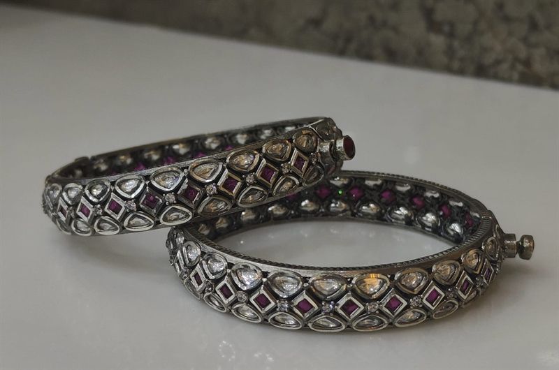 SILVER CHURI 2PCS 925 | Ranishaa The Silver Shine