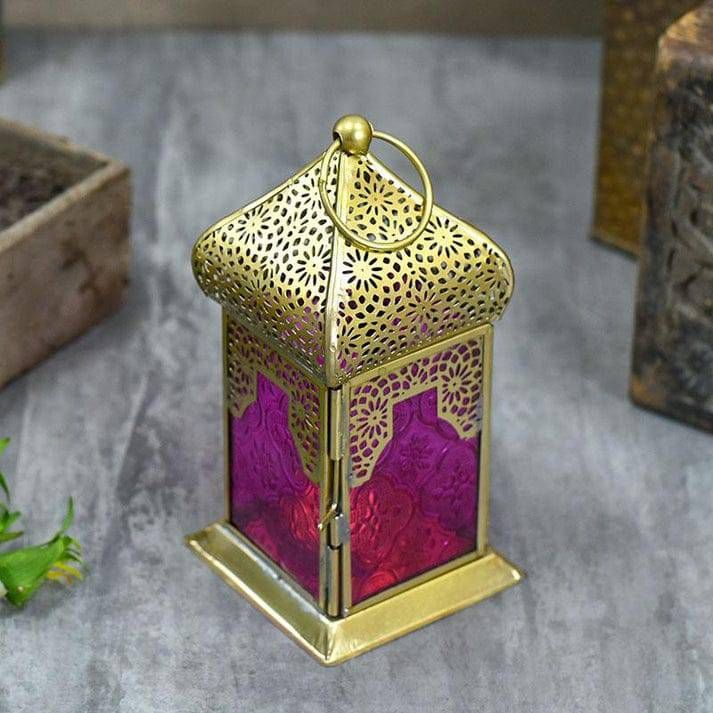 Metal Big Mandir Hanging Lantern (22 CM) | TwiiMart.in