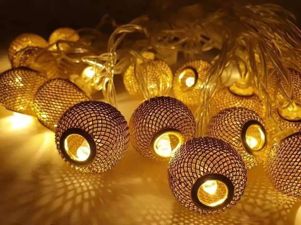 Metal Net Ball String Light | TwiiMart.in