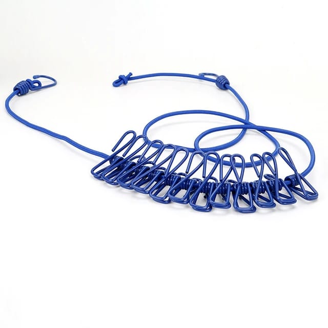 Super Elastic 2mm Rope With 12 Clips 🪢 | TwiiMart.in