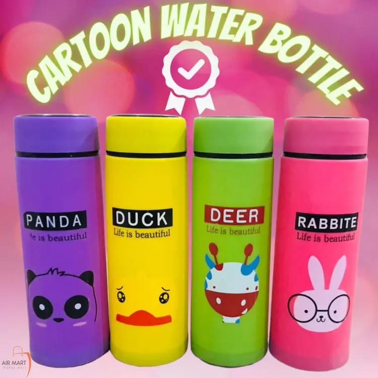 Cartoon Design Water Bottle | TwiiMart.in