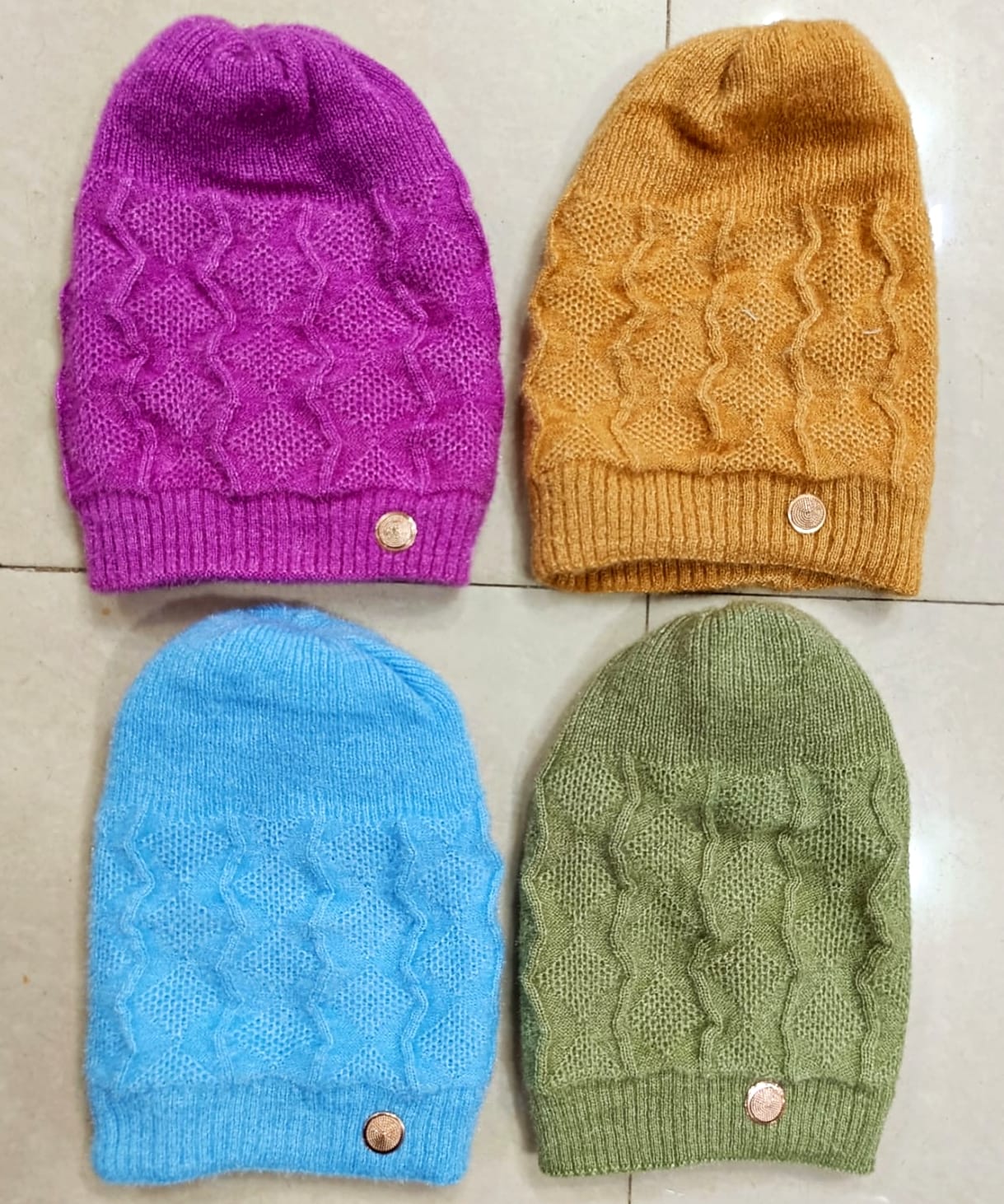 New Design Women Woolen Cap | TwiiMart.in