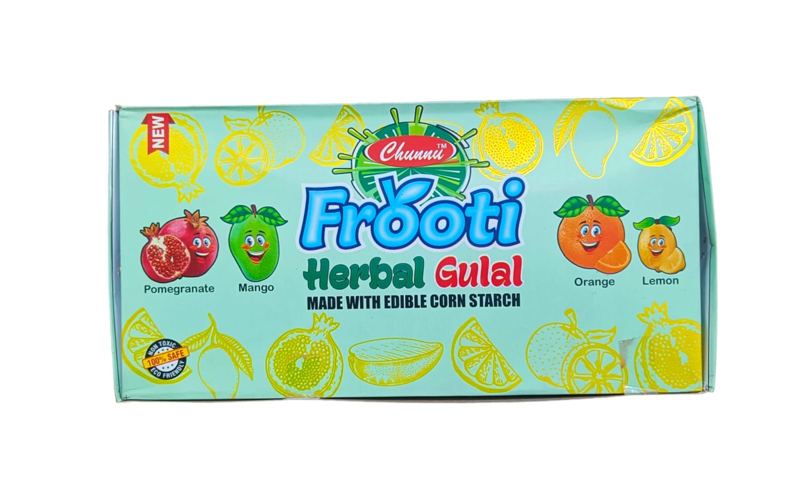 Frooti Herbal Gulal (Pack of 4) (100g Each) - (6 Box) | TwiiMart.in