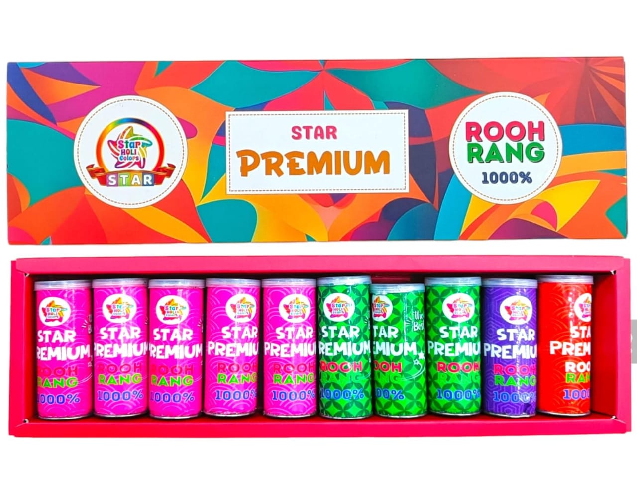 Star Premium Rooh Rang (6g) (Pack of 10) -(8 Packet Bag) | TwiiMart.in