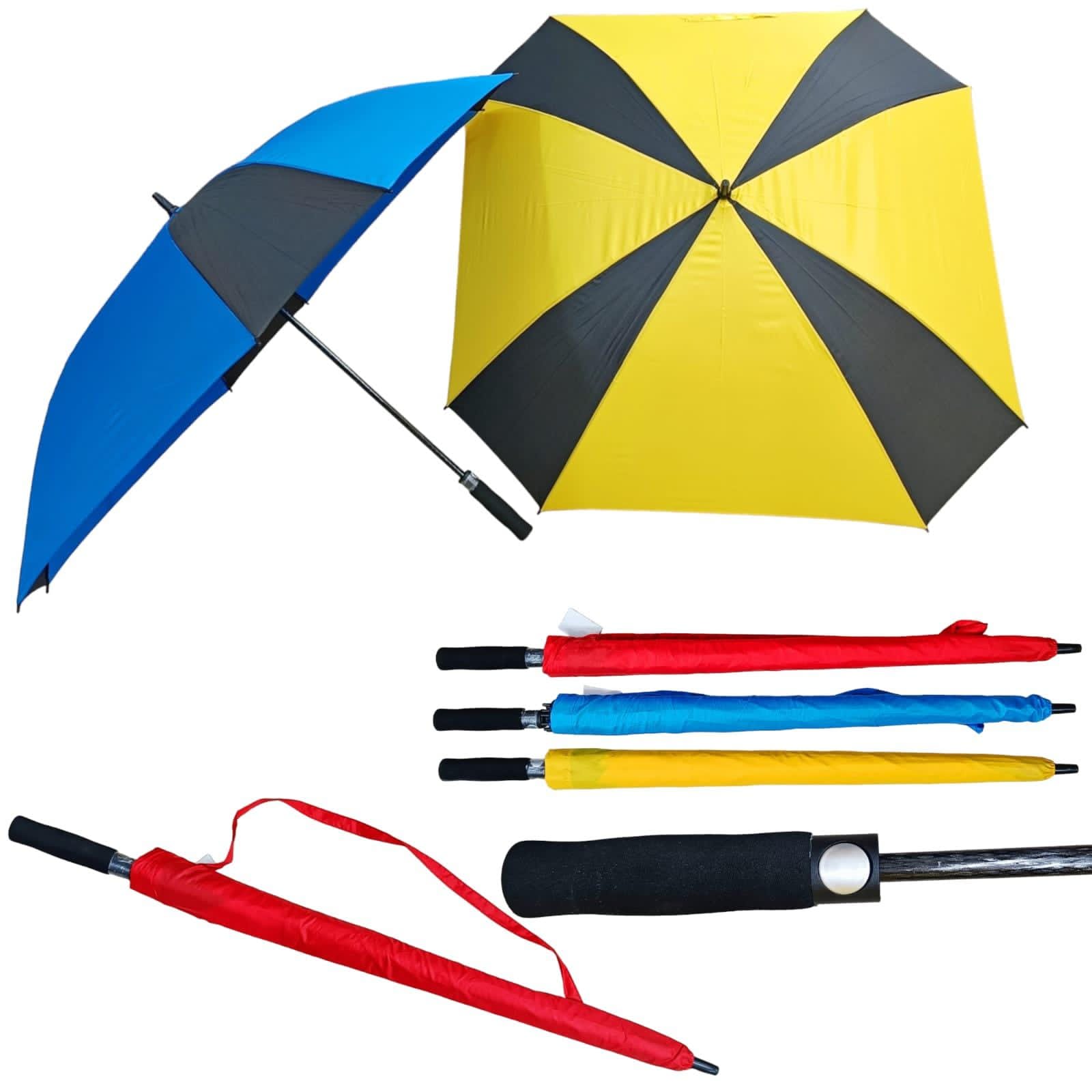 30 Inch Auto Open Square Shape Jumbo Umbrella (8 Tar)🏖️ -(1 Piece ...