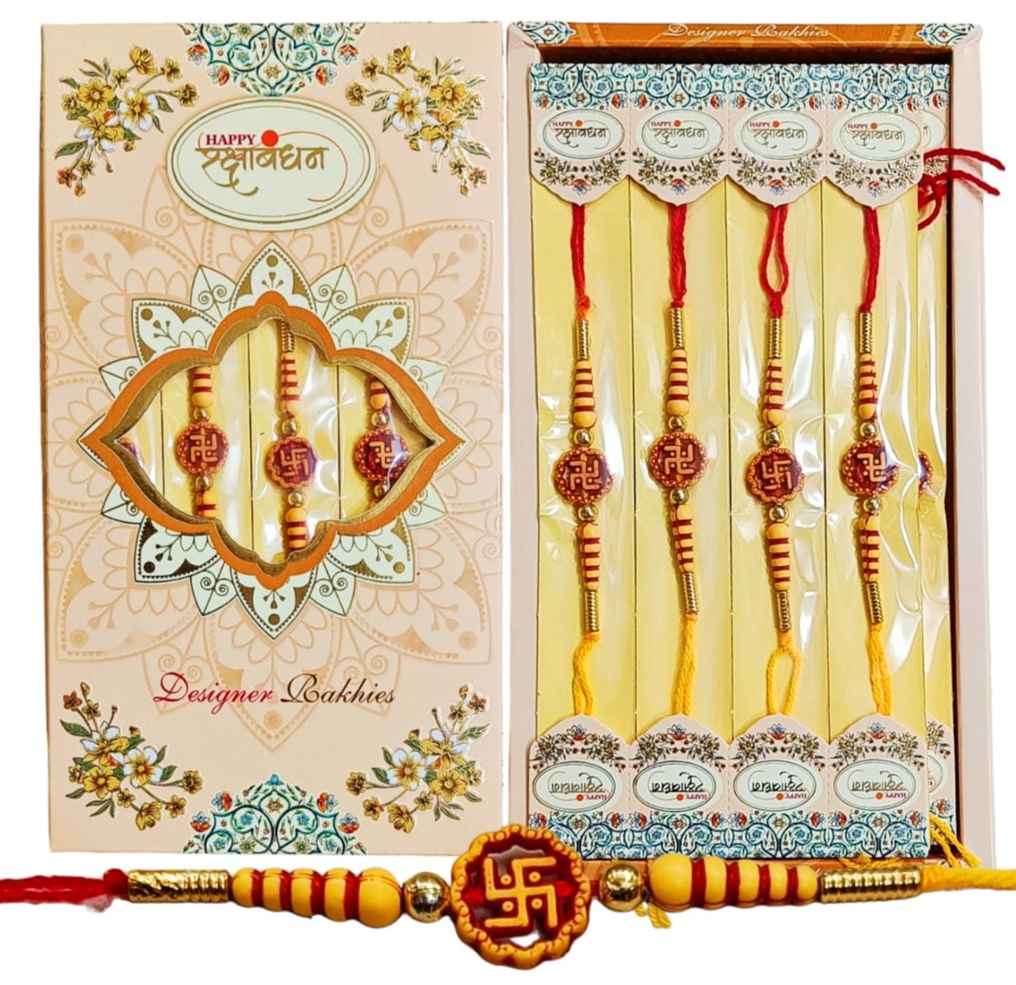 Swastik Rakhi (24 Piece Box) | TwiiMart.in