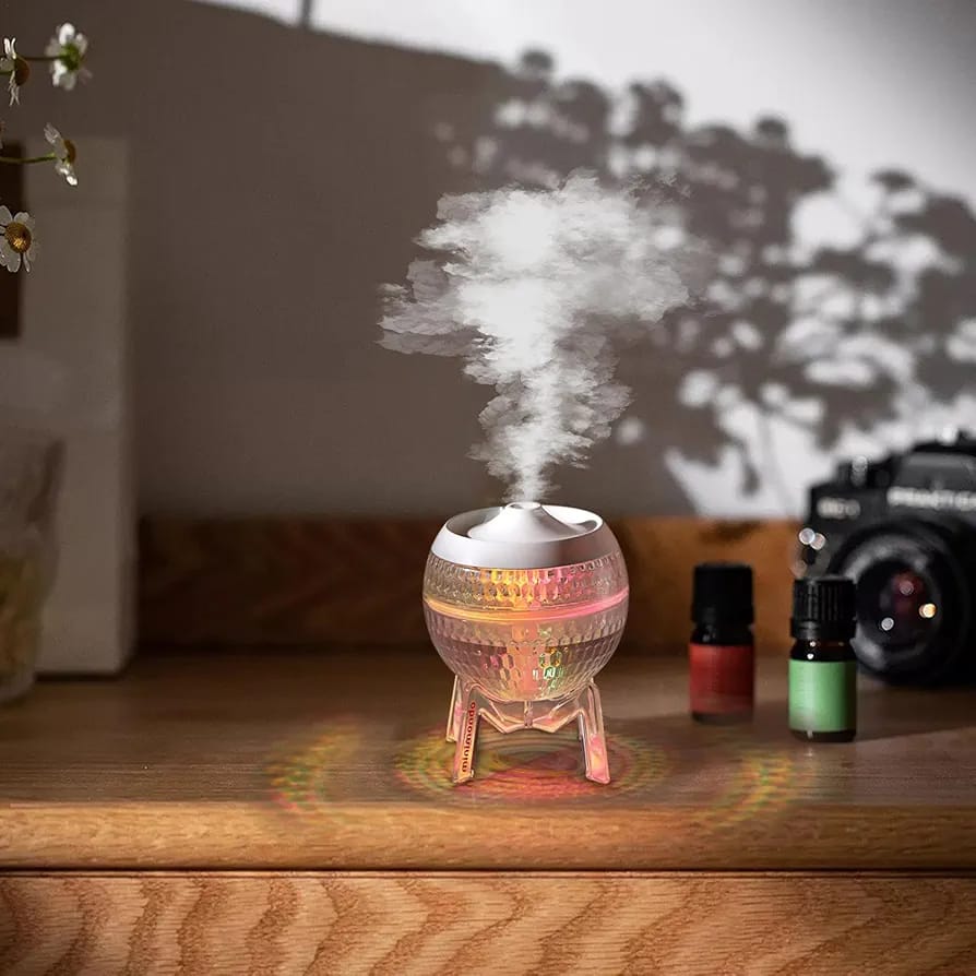 Crystal Ball Night Lamp Humidifier 🔮 | TwiiMart.in