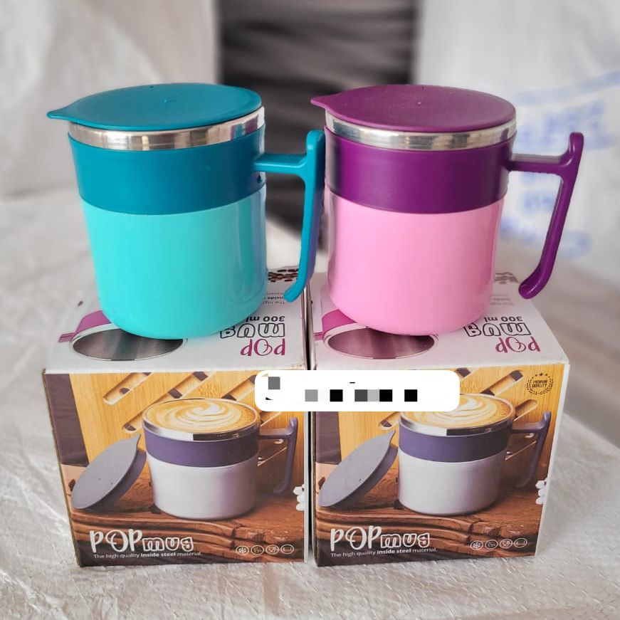 Inside Stainless Steel POP Mug ☕️ | TwiiMart.in