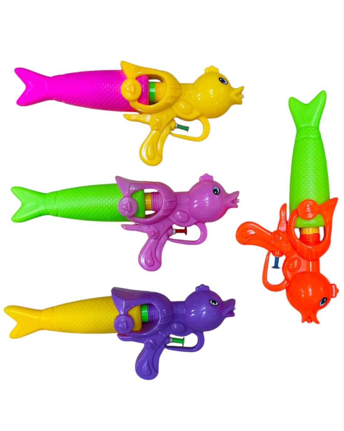 K44 Fish 🐟 Shape Water Pichkari Multicolour (Size: 30cm) | TwiiMart.in