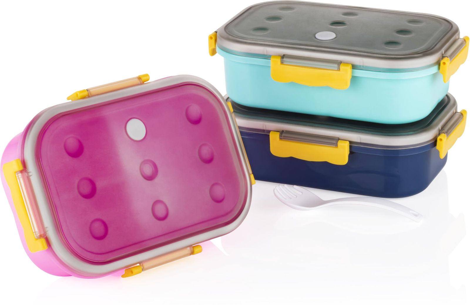 3 Compartment Magic Munch Lunch Box | TwiiMart.in