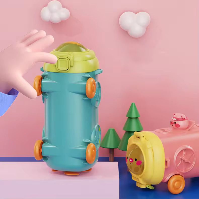 Cute Bus Bater Bottle & Sipper | TwiiMart.in
