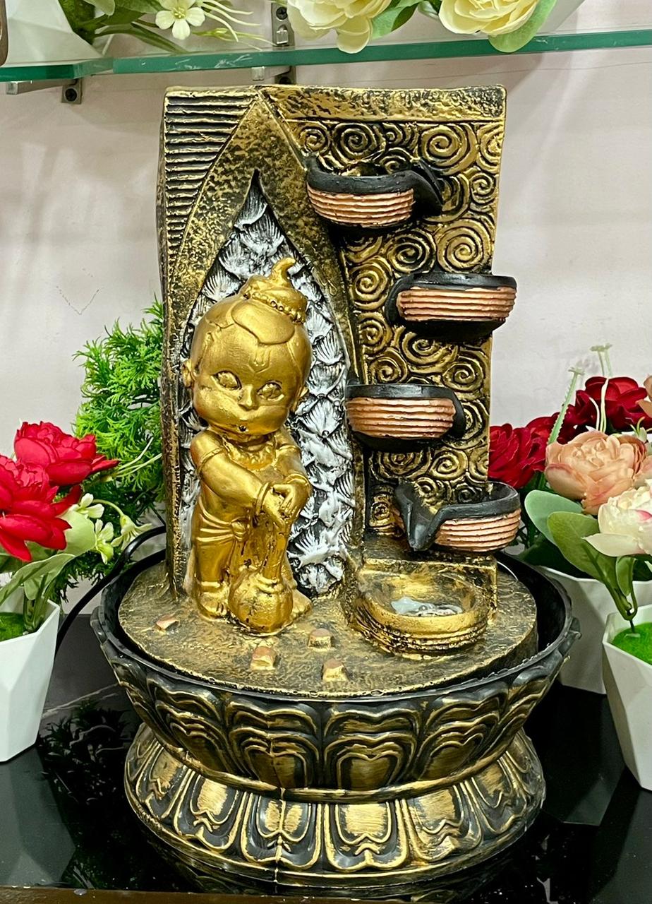 Big Size Bal Hanuman ji Water Fountain For Home Decor With Box Packing ...