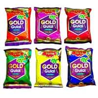 Tota Brand - Tota Gold Gulal | Soft And Silky (80g) 🦜- (240 Piece ...
