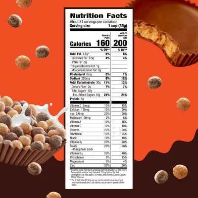 Reeses Puffs Nutrition Facts
