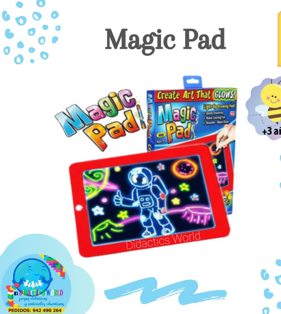 Magic Pad | DIDACTIC'S WORLD 🌎🧸 LO MEJOR EN JUEGOS DIDACTICOS 🧩🥳