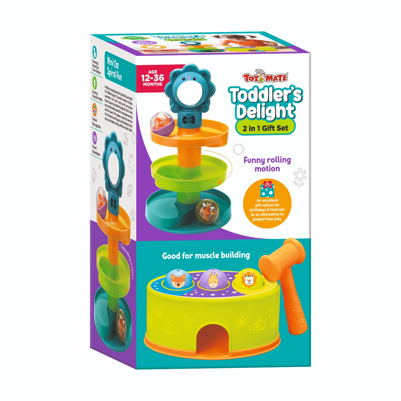 Toddler Delight 2in1 game | ANJU TOYS