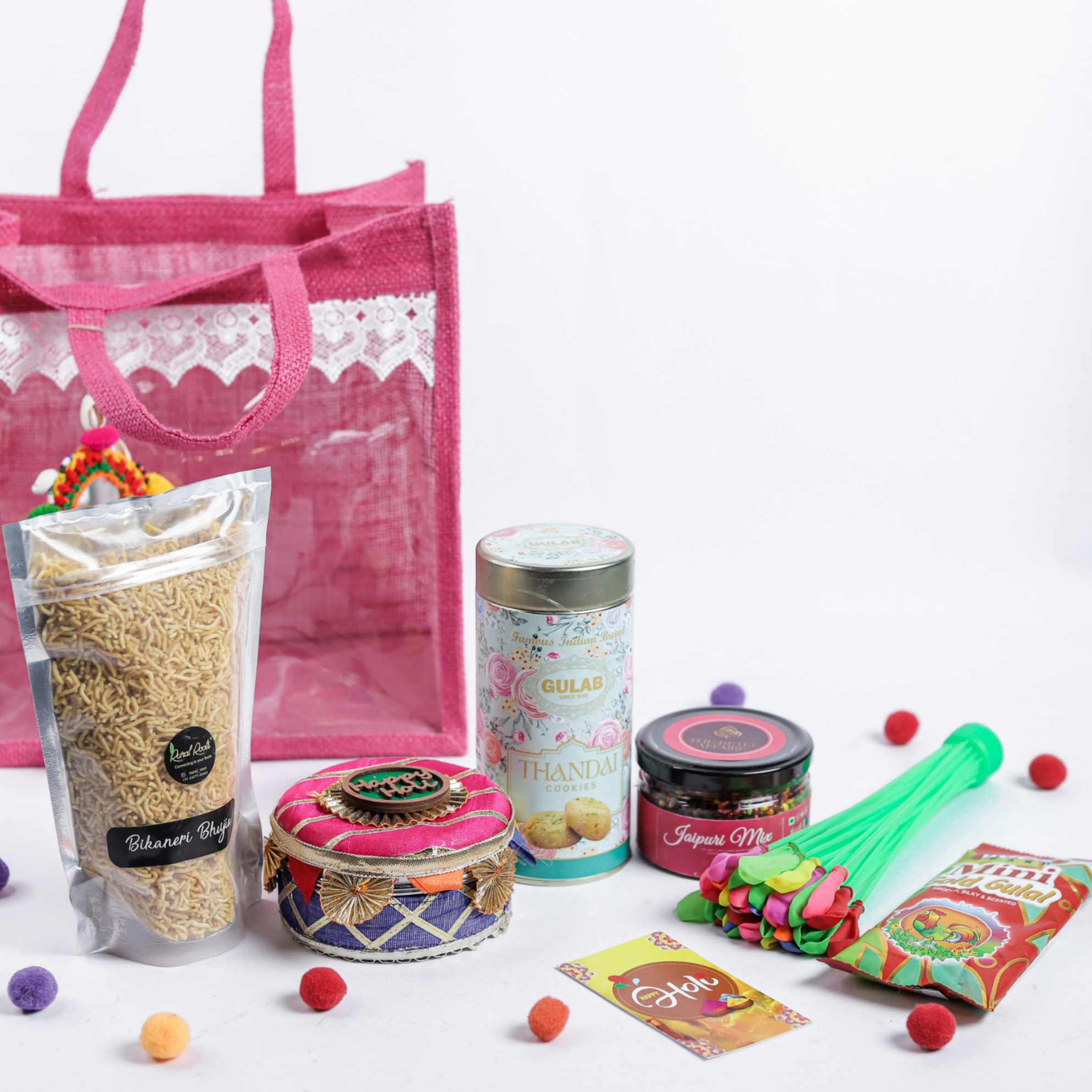 GULAABI HOLI GIFT HAMPER | GiftingBestWishes